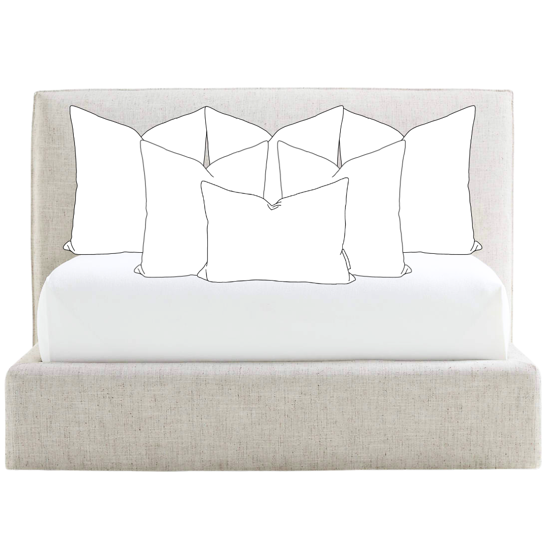 Bed Pillow Insert Combo for 14x20 Center