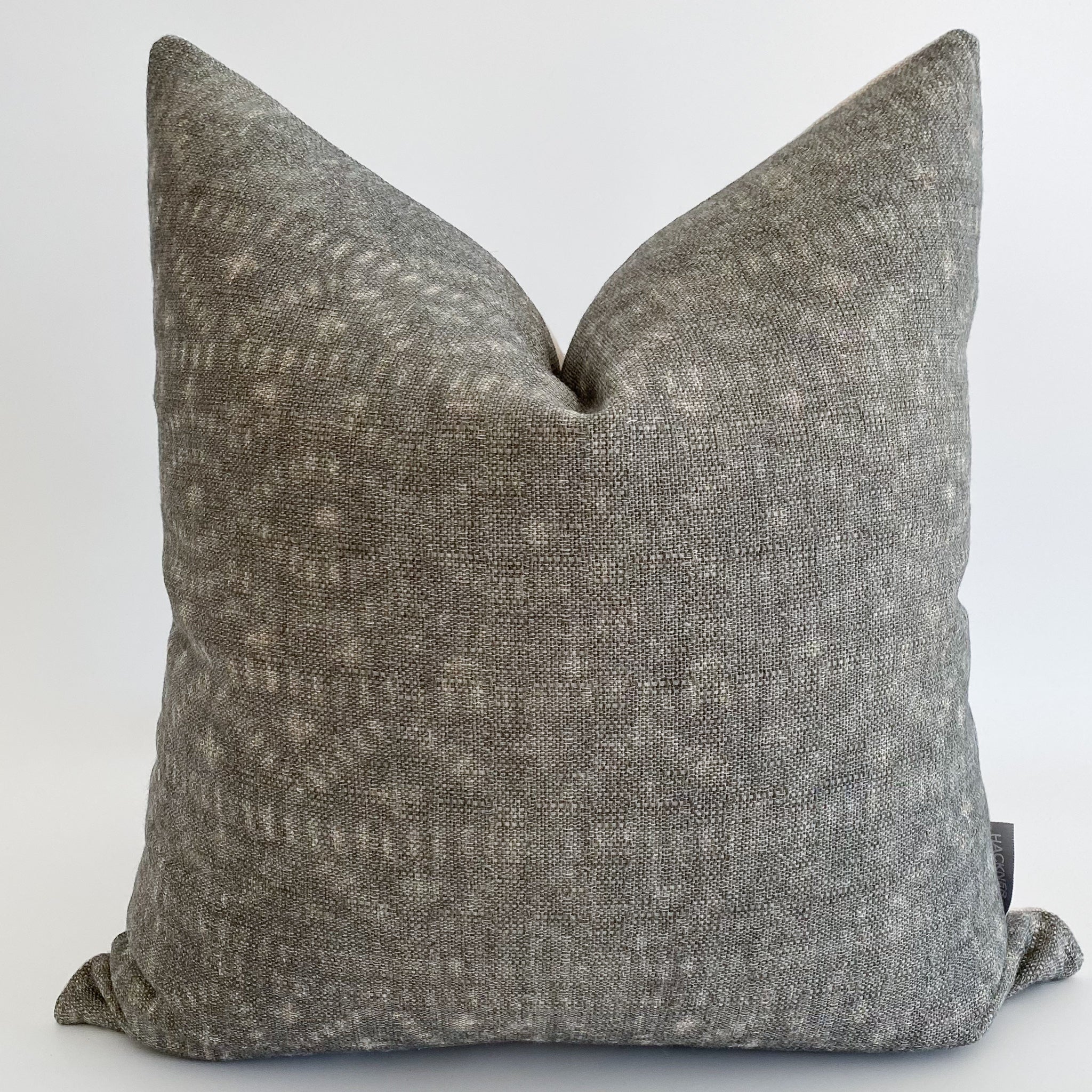 Elias | Gray Pillow Cover